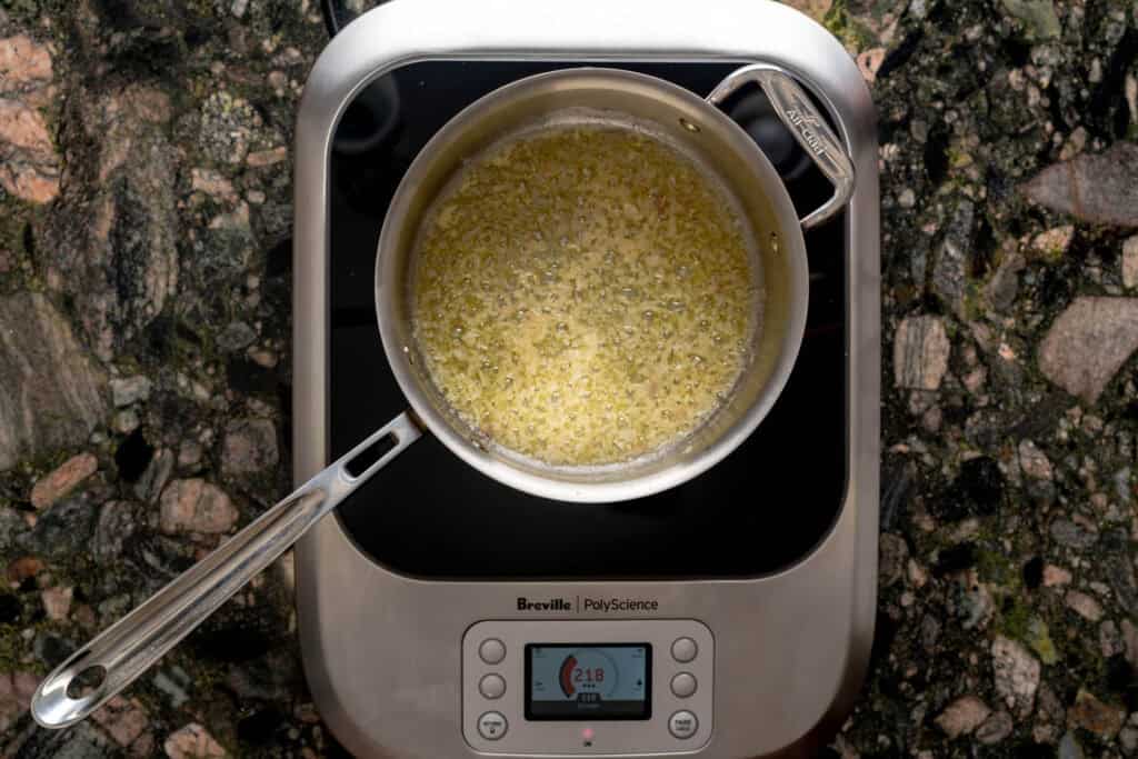 Shallot Béchamel - A Fabulous Bite